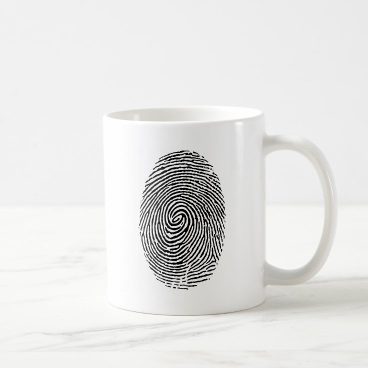 Fingerprint Coffee Mug | Zazzle