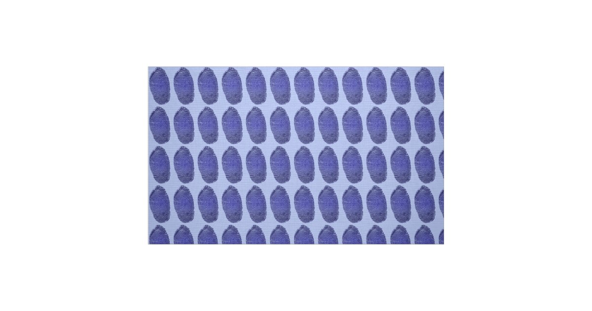 Fingerprint Graphic Fabric | Zazzle