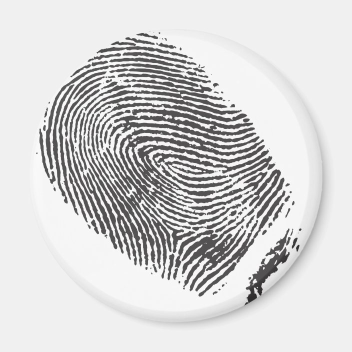 Fingerprint Magnet | Zazzle.com