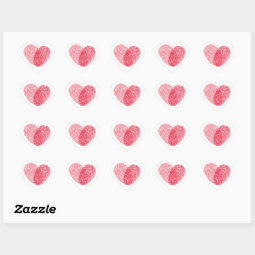 fingerprint sticker | Zazzle