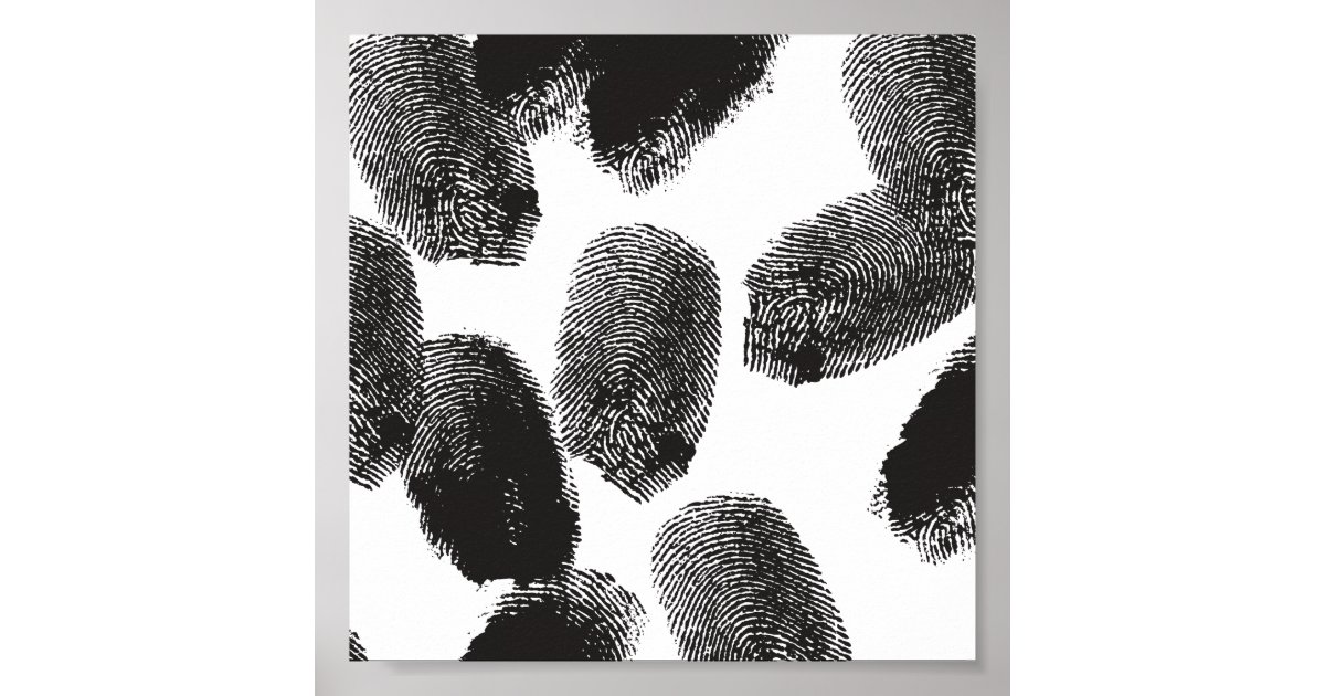 Fingerprints Poster | Zazzle