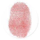 Fingerprints sticker | Zazzle