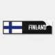 Finland flag bumper sticker | Zazzle