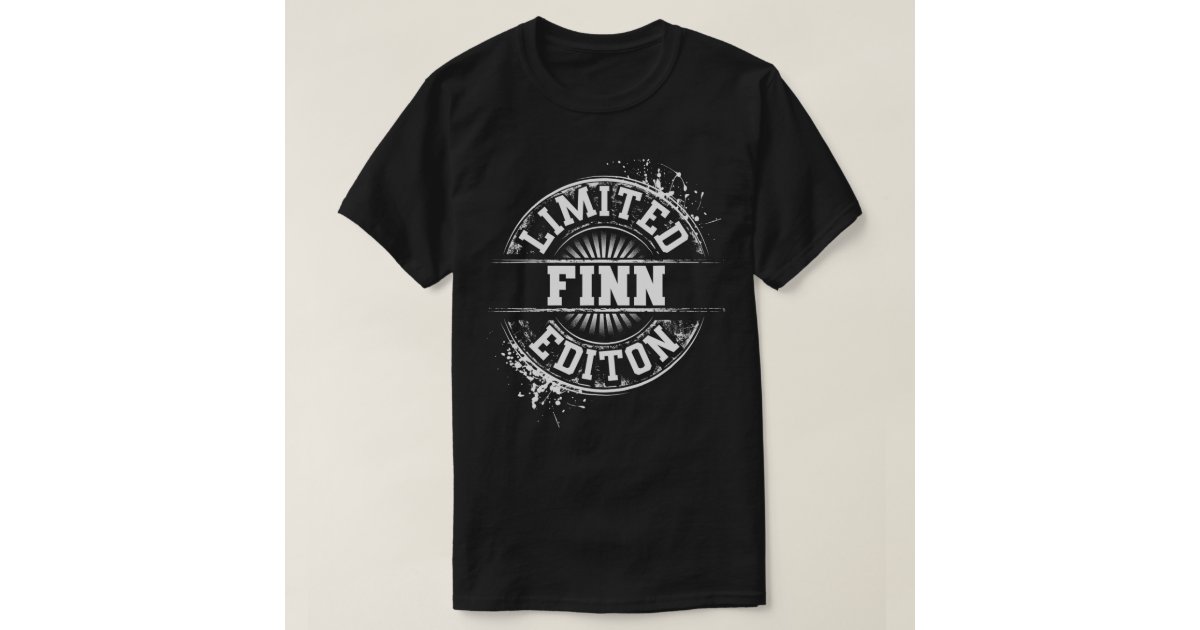 FINN Funny Surname Family Tree Birthday Reunion Gi T-Shirt | Zazzle
