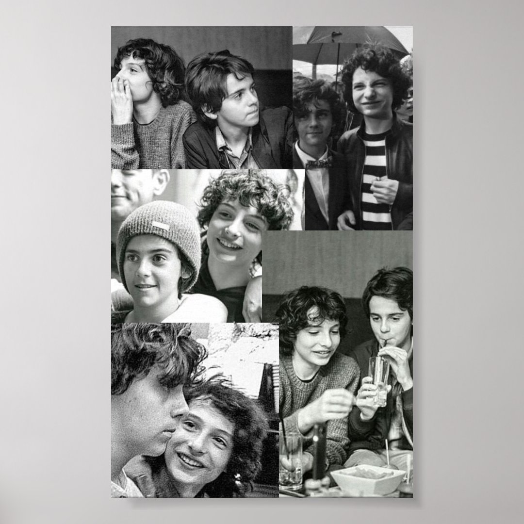Finn Wolfhard and Jack Dylan Grazer Poster! Poster | Zazzle