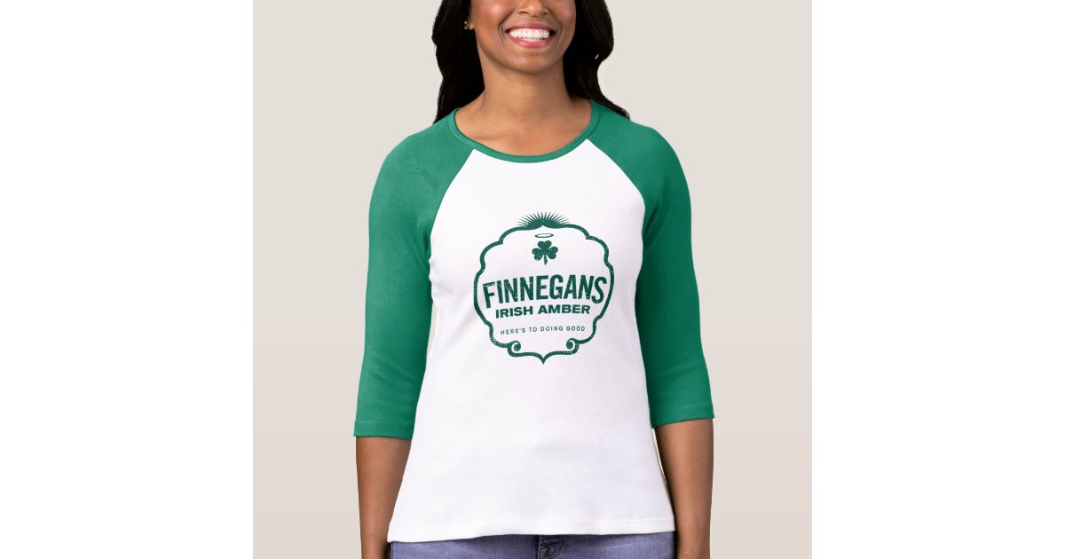 Finnegans Irish Amber Crest T-Shirt | Zazzle