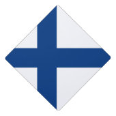 Finnish flag graduation cap topper | Zazzle