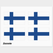 Finnish flag Stickers | Zazzle