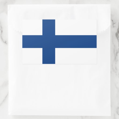 Finnish flag Stickers | Zazzle