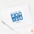 Finnish Sisu Sticker | Zazzle