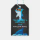 Fintastic Time... Shark Thank You Gift Tags | Zazzle