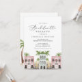 FIONA Watercolor Charleston SC Bachelorette Invitation | Zazzle