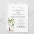 FIONA Watercolor Charleston SC Bachelorette Invitation | Zazzle