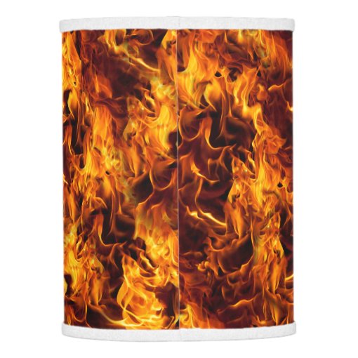Fire and Flame Pattern Lamp Shade | Zazzle