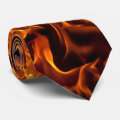 Fire and Flame Pattern Neck Tie | Zazzle
