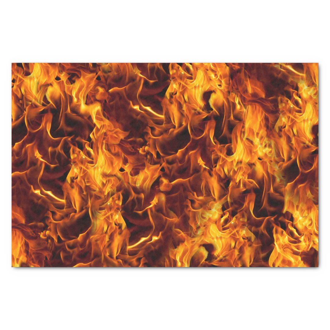 Fire and Flame Pattern Tissue Paper | Zazzle