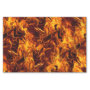 Fire and Flame Pattern Tissue Paper | Zazzle