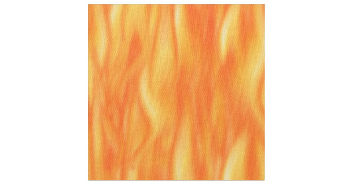 Fire and Flames Fabric | Zazzle