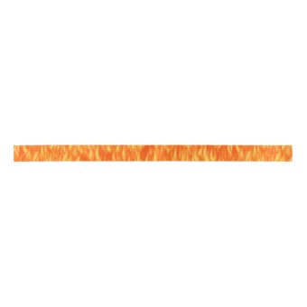 Fire and flames satin ribbon | Zazzle