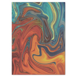 fire and ice tissue paper | Zazzle