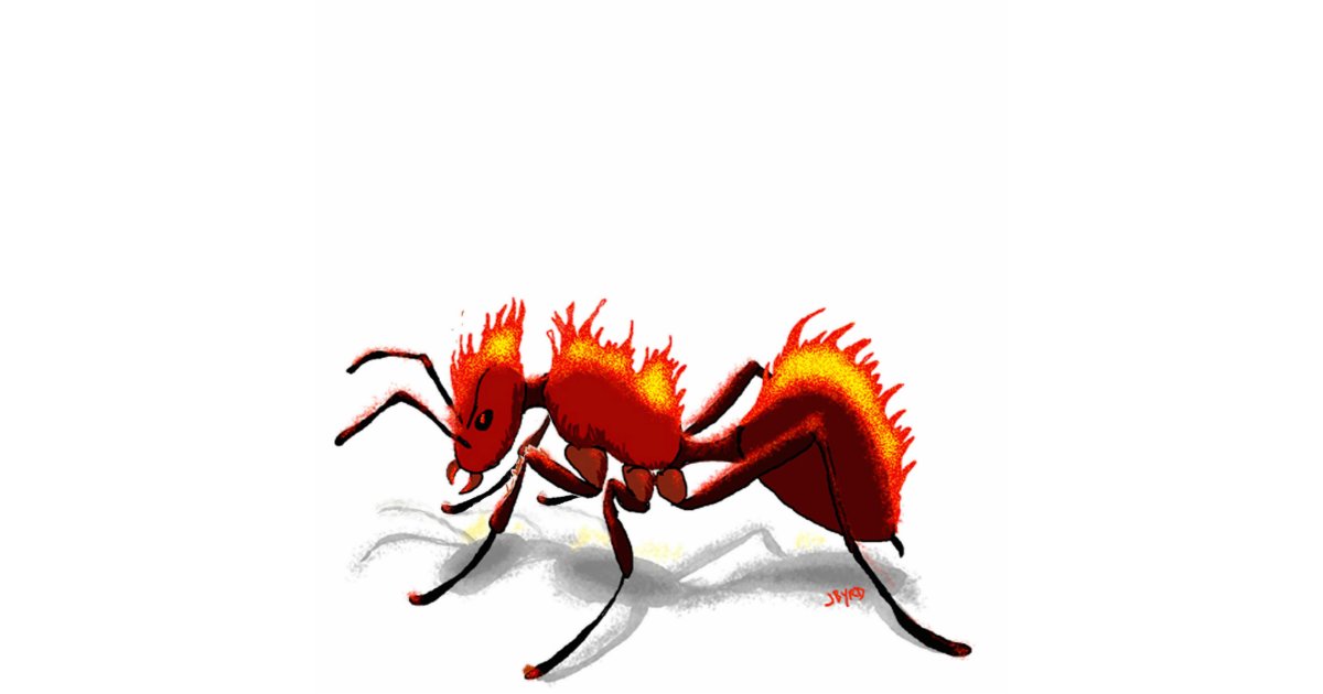 Fire Ant! Cutout | Zazzle