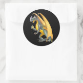 Fire Breathing Dragon Sticker | Zazzle
