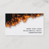 Fire! Business Card | Zazzle