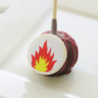 Kids Fire Truck Birthday Party Cake Pops | Zazzle.com