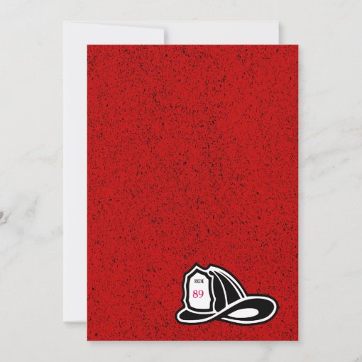 Fire Chief Retirement Party Invitation | Zazzle