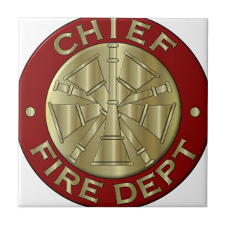 Firefighter Ceramic Tiles | Zazzle
