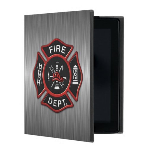 Fire Department Deluxe iPad Cover | Zazzle