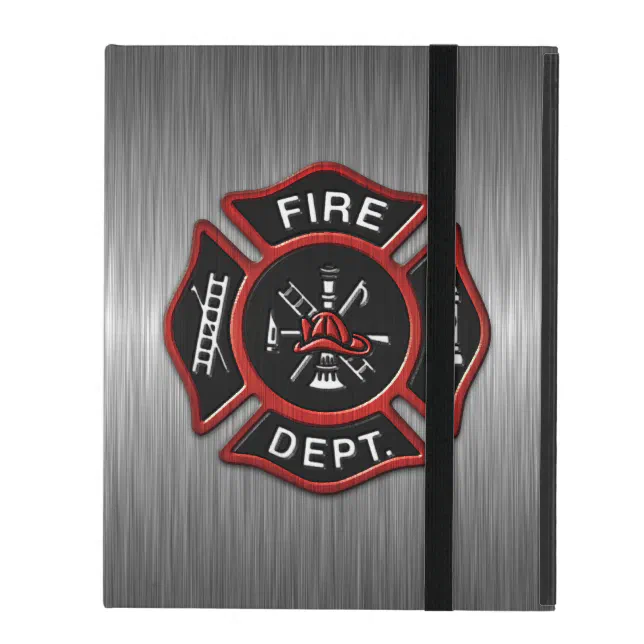 Fire Department Deluxe iPad Cover | Zazzle