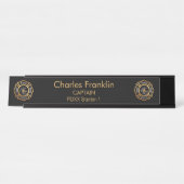 Fire Department Desk Name Plate | Zazzle