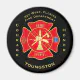 Fire Department Emblem Courage Honor Design Magnet | Zazzle