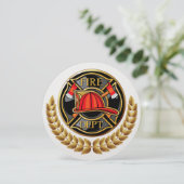 Fire Department Invitation | Zazzle