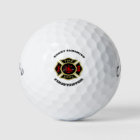 Firefighter Golf Balls | Zazzle.com