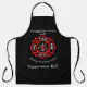 Fire Department logo Firefighters are hot stuff! Apron | Zazzle