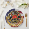 Fire Department Paper Plates | Zazzle