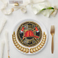 Fire Department Party Goods Paper Plates | Zazzle