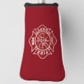Fire Dept / Firefighter Maltese Cross Putter Cover | Zazzle