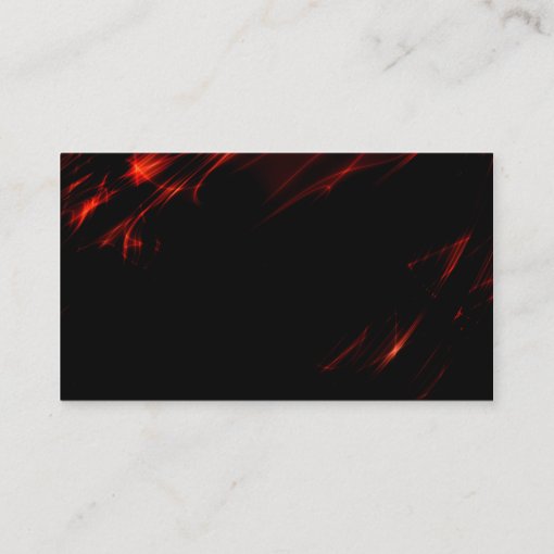 fire design business card | Zazzle
