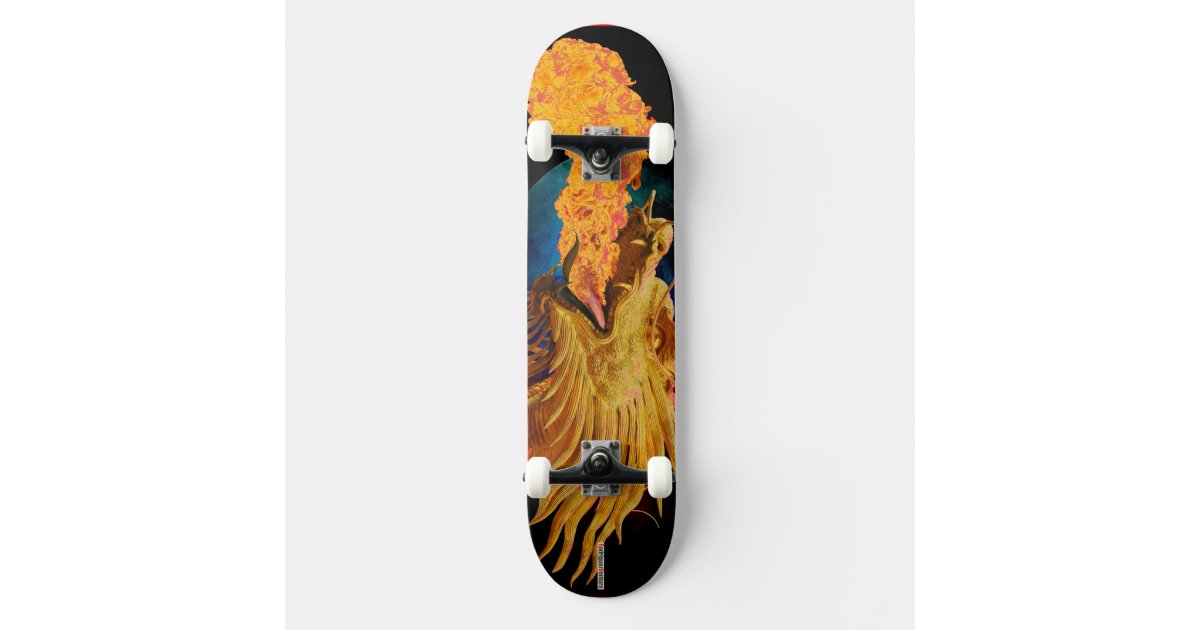 Fire Dragon Chinese Skateboard RV | Zazzle