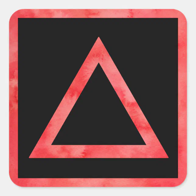 Fire Element Symbol Stickers | Zazzle