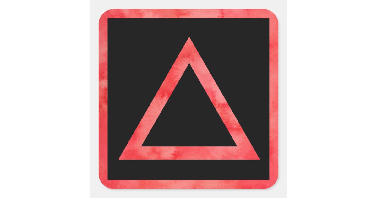 Fire Element Symbol Stickers | Zazzle