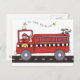 Fire Engine Postcard | Zazzle