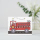 Fire Engine Postcard | Zazzle