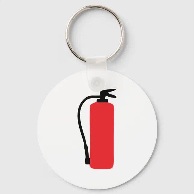 fire extinguisher keychain | Zazzle
