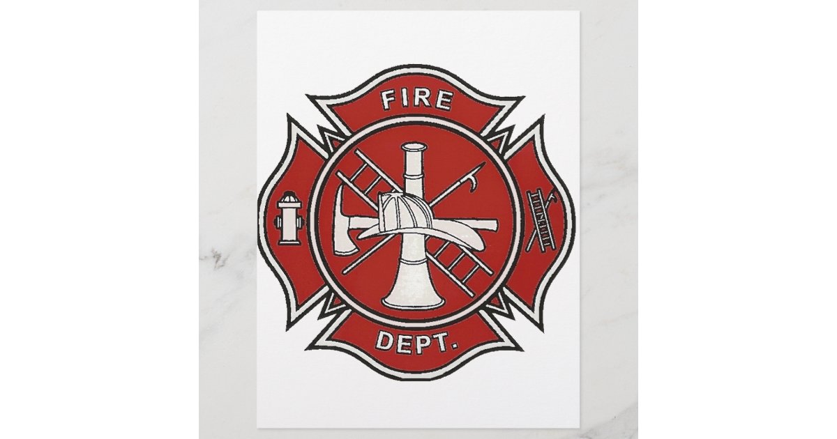 Fire Fighter Badge | Zazzle