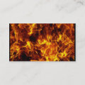 Fire Firearms Business card | Zazzle