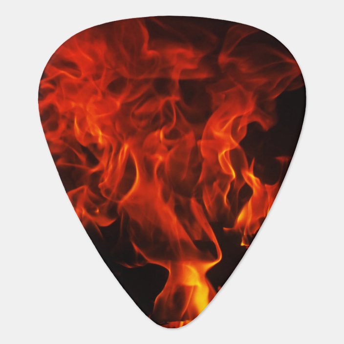 Fire Guitar Pick | Zazzle.com